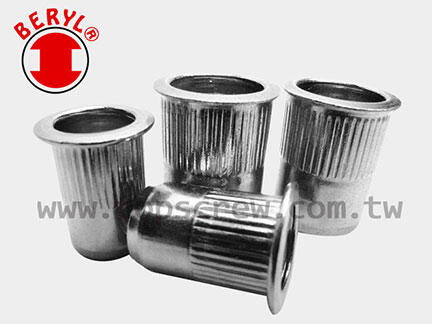 Splined Threaded Insert , Small Flange , TSSS (MM)