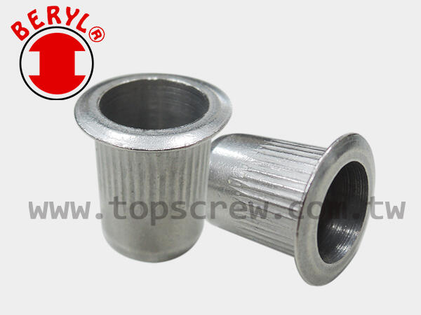 Splined Blind Threaded Insert ,Large Flange , TSBS (MM)