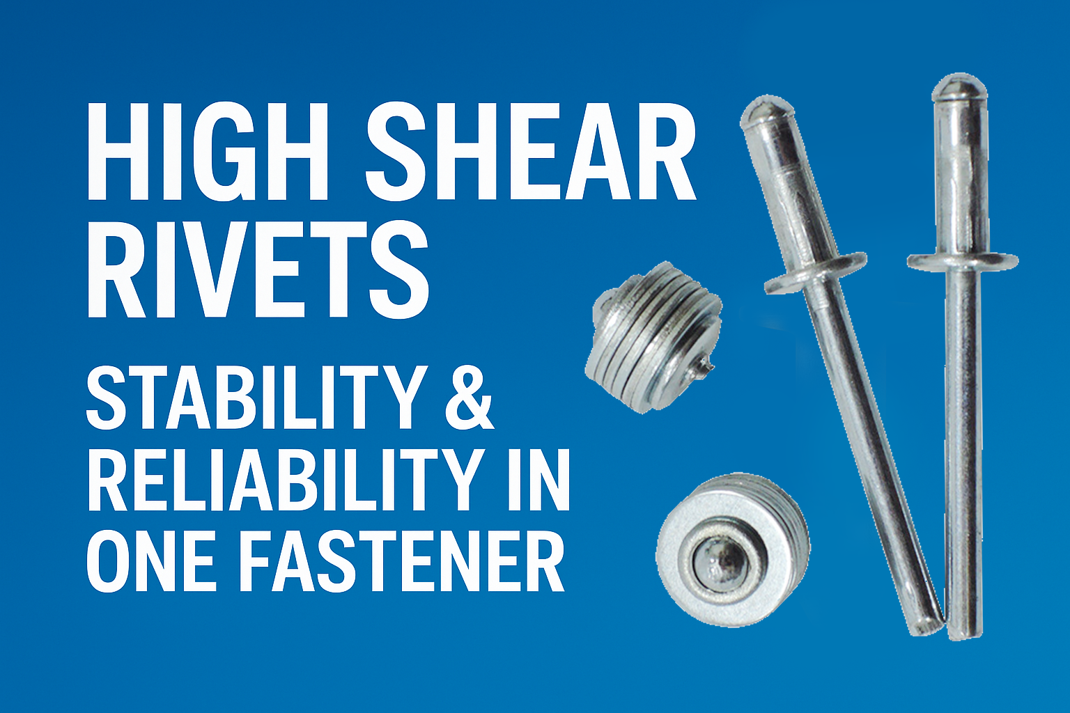 Built to Resist Shear: The Power of High Shear Rivets - 螺峯